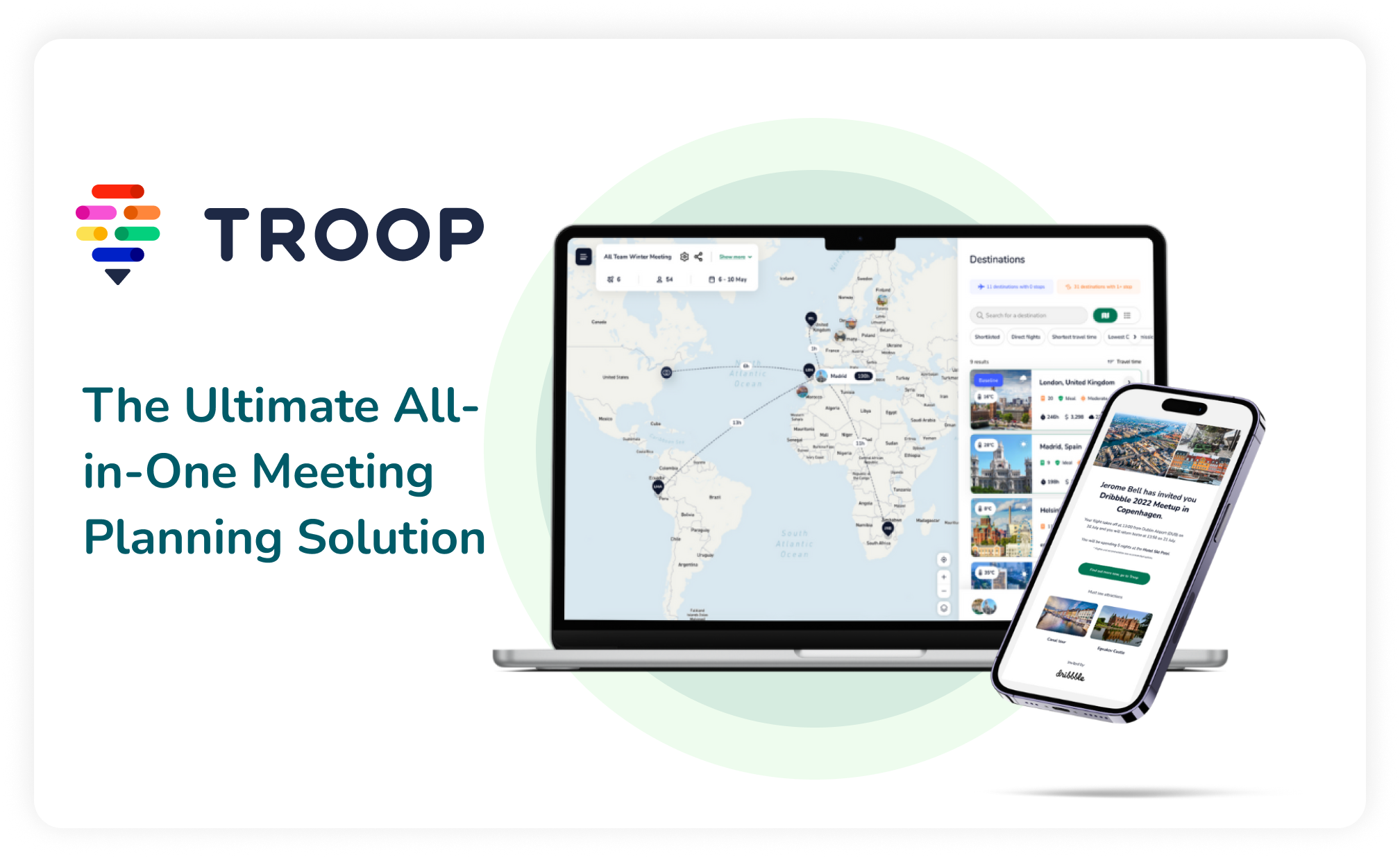 Platform Overview | Meeting Management Platform | TROOP TRAVEL
